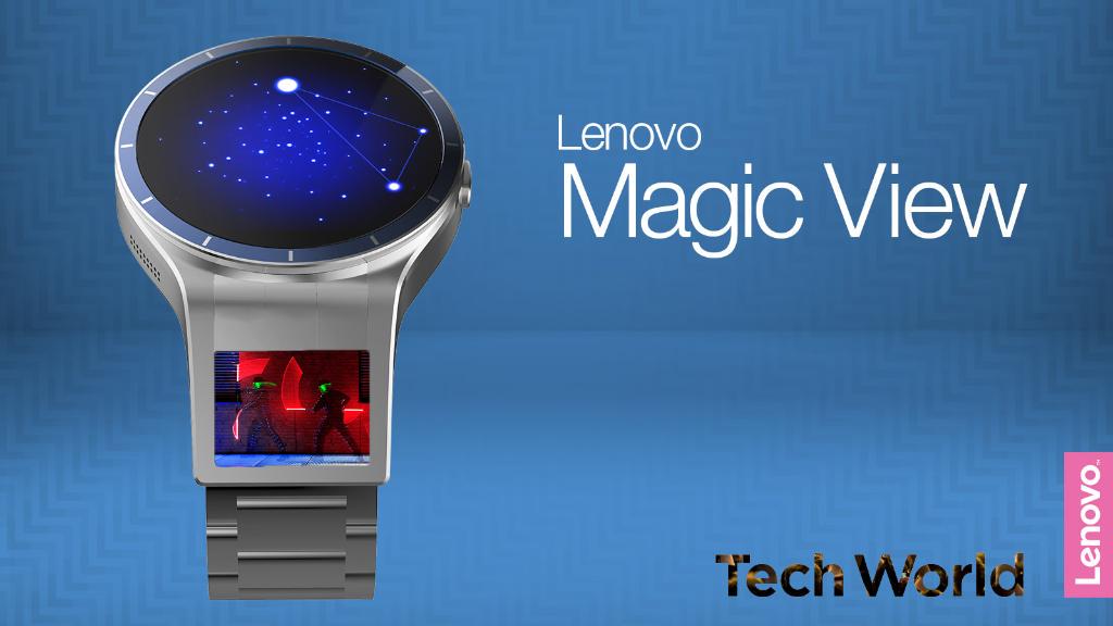 Lenovo تقدّم إصدارها الجديد , Magic View ذات الشّاشة المزدوجة : – تويتاك